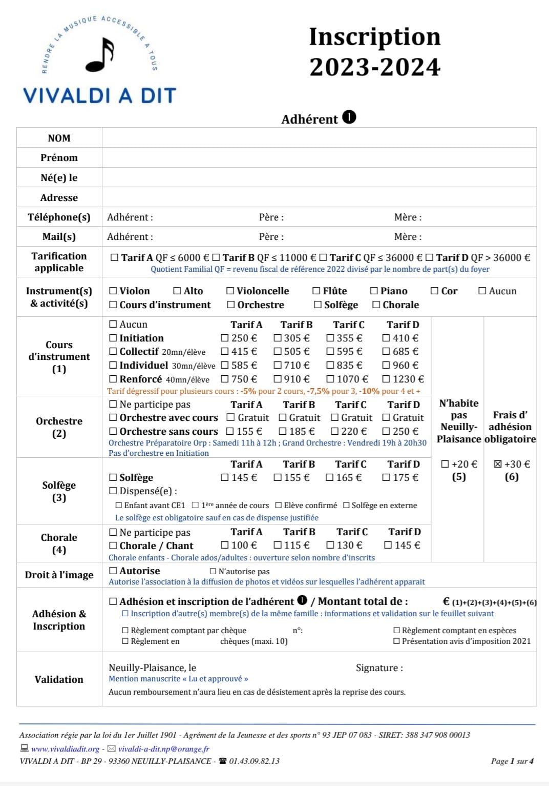 Vivaldi a dit - Acceuil